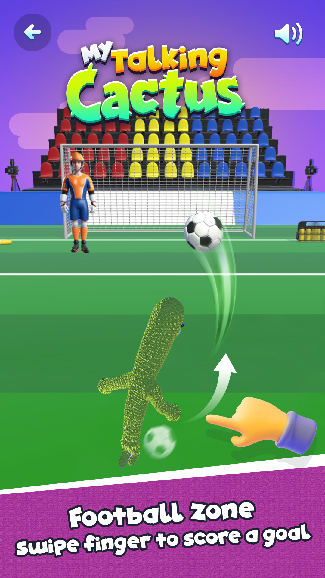 My Talking Cactus - Interactive Mobile Game for iOS & Android | Playpix ...